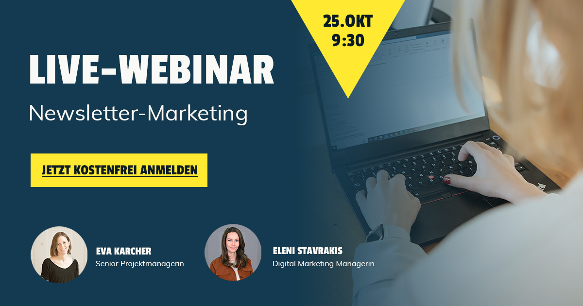 Webinar on Demand: 1x1 im Newsletter-Marketing